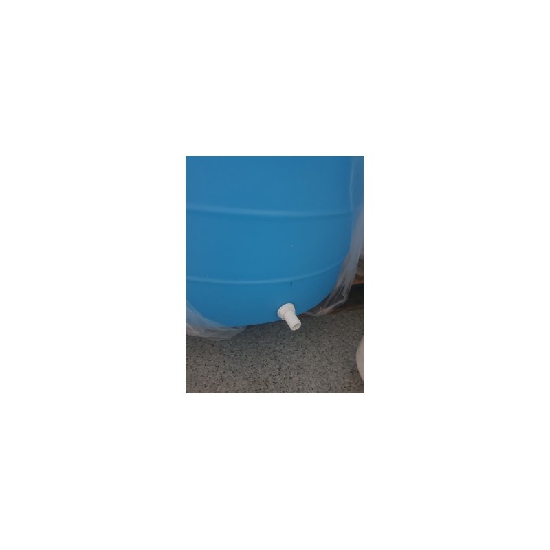 Tank 400 liters white barrel ZWB