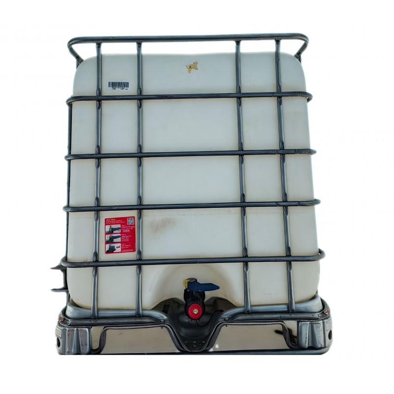 1000 litrów zbiornik MAUZER IBC paletopojemnik METALOWA podstawa o ...